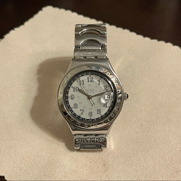 Swatch | Accessories | Saleswatch Irony Stainless Steel Watch | Poshmark